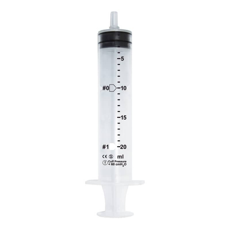 Laryngeal Tube Syringe 20 ml – Medical Emergency Solutions