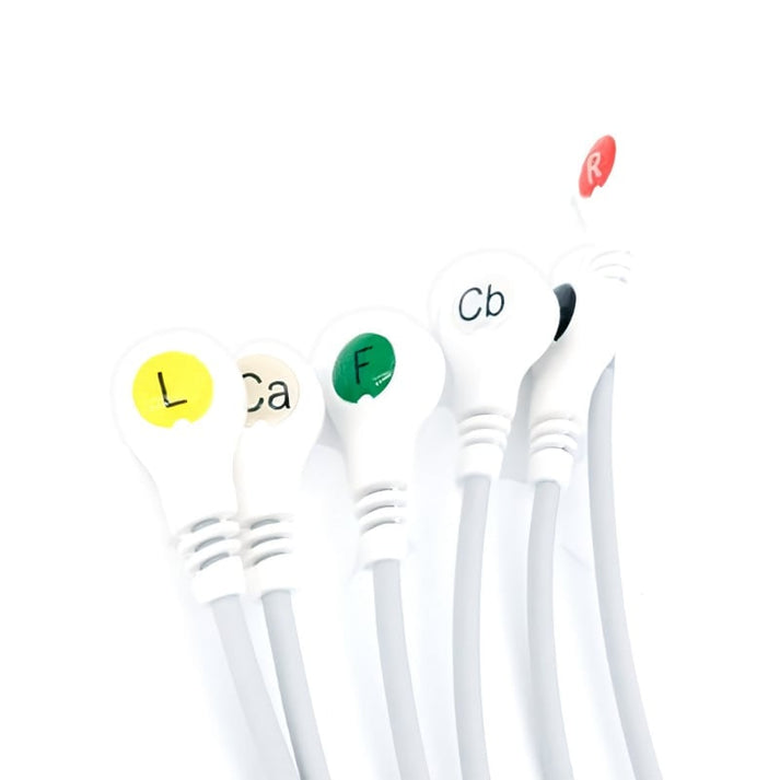 ECG Snap Electrode Cable 5-lead – Medical Emergency Solutions